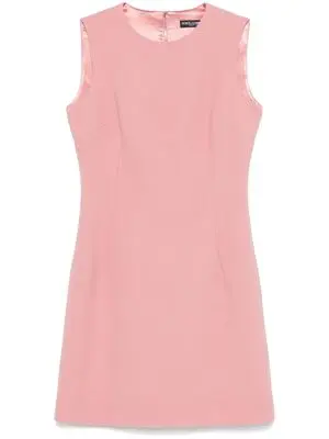 Dolce & Gabbana Dna Virgin-wool Dress - Pink