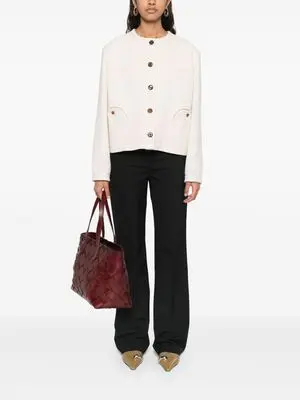 BLAZÉ MILANO Missy Gliss Jacket - Neutrals