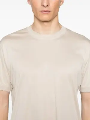 Eleventy Layer-detailed T-shirt - Neutrals