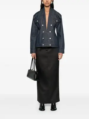 Burc Akyol Open Heart Denim Jacket