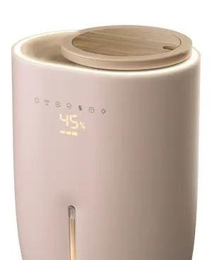 HOMEDICS Warm Cool Mist Humidifier With Small Planter