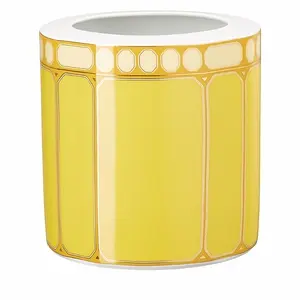 ROSENTHAL Swarovski Signum Vase - Yellow