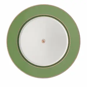 ROSENTHAL Swarovski Signum Dinner Plate - Green