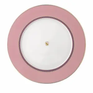 ROSENTHAL Swarovski Signum Dinner Plate - Pink