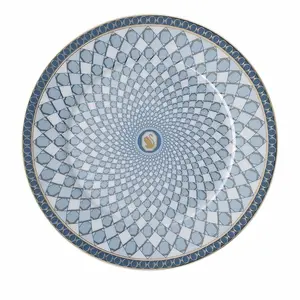 ROSENTHAL Swarovski Signum 7 Plate Blue