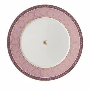 ROSENTHAL Swarovski Signum Bread And Butter Plate - Pink