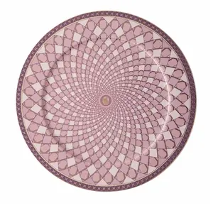 ROSENTHAL Swarovski Signum Service Plate 13 - Pink