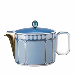 ROSENTHAL Swarovski Signum Small 25 Oz. Teapot - Blue