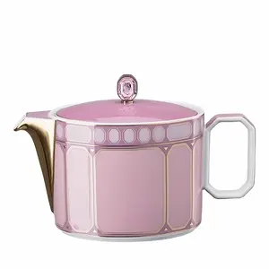 ROSENTHAL Swarovski Signum Small 25 Oz. Teapot - Pink