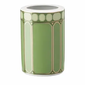 ROSENTHAL Swarovski Signum 6 Vase - Green