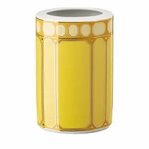 ROSENTHAL Swarovski Signum 6 Vase - Yellow