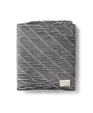 DOMANI HOME Linear Throw Blanket - Black