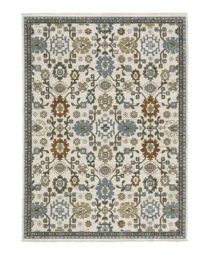 ORIENTAL WEAVERS Keira Kei02 Area Rug, 5'3 X 7'6 - Ivory