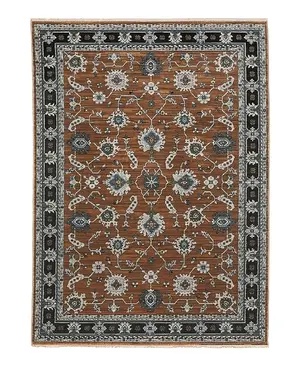 ORIENTAL WEAVERS Keira Kei05 Area Rug, 6'7 X 9'6 - Rust