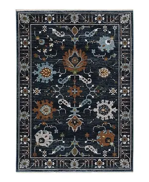 ORIENTAL WEAVERS Keira Kei08 Area Rug, 5'3 X 7'6 - Blue