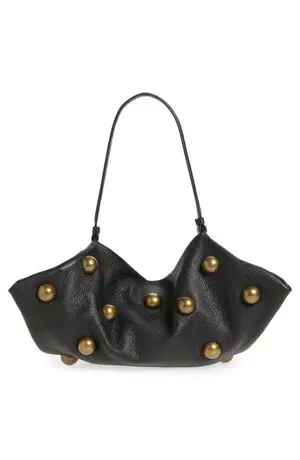 Altuzarra Origami Studded Leather Shoulder Bag