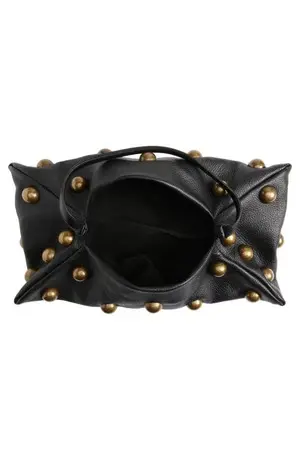 Altuzarra Origami Studded Leather Shoulder Bag