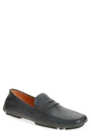 Robert Zur Sven Penny Loafer - Navy