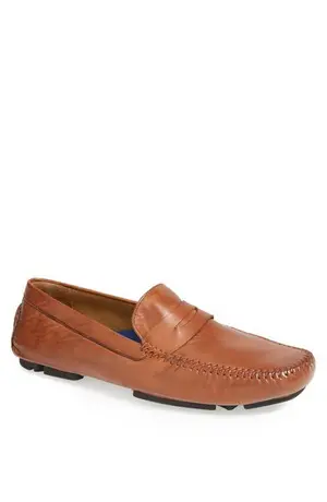 Robert Zur Sven Penny Loafer - Saddle Tan