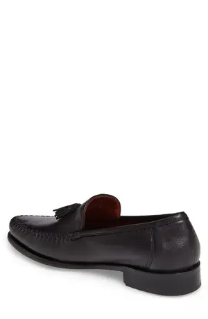 Robert Zur Elon Tassel Loafer - Black Tglove