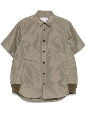 Sacai Buttoned Short-sleeved Shirt