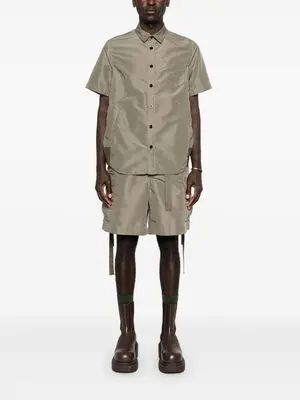Sacai Buttoned Short-sleeved Shirt