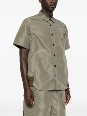 Sacai Buttoned Short-sleeved Shirt