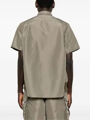 Sacai Buttoned Short-sleeved Shirt