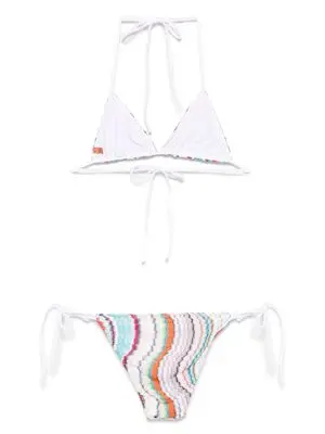 Missoni Zigzag Bikini - White