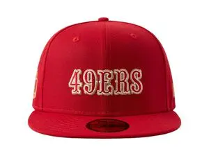 OVO X Nfl New Era San Francisco 59fifty Cap - Red