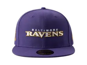 OVO X Nfl New Era Baltimore Ravens 59fifty Cap - Purple