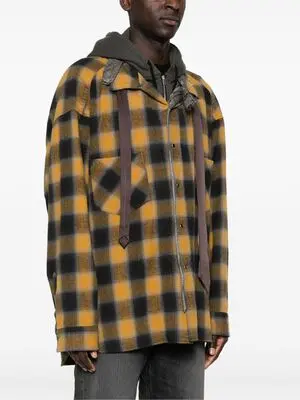 Mihara Yasuhiro Plaid-check Shirt
