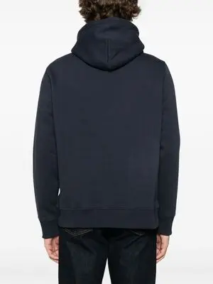 Gant Embossed Logo Hoodie - Blue
