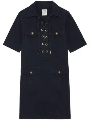 Zadig&Voltaire Record Mini Dress - Black