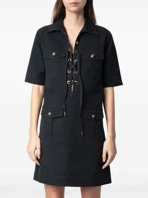 Zadig&Voltaire Record Mini Dress - Black