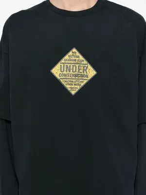 GROUND ZERO Graphic-print T-shirt - Black