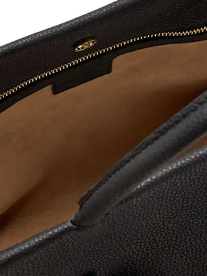 Manu Atelier 35 Le Cambon Leather Tote Bag - Black
