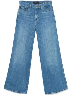 7 For All Mankind Lotta Wide Leg Jeans