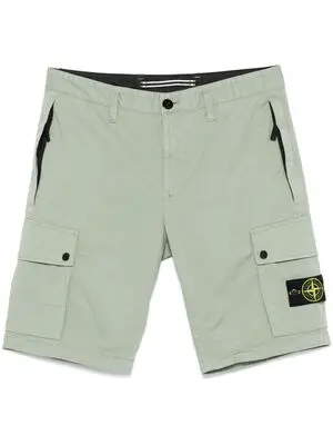 Stone Island Detachable-badge Shorts