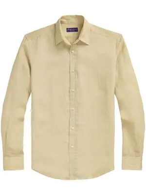 Men's Yellow Linen Shirts