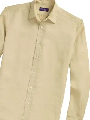 Ralph Lauren Purple Label Linen Shirt - Neutrals