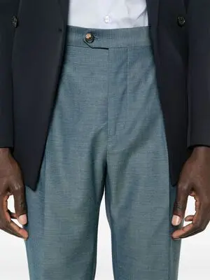 Etro Pleated Tapered Trousers