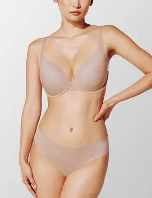 THIRDLOVE Zero Edge™ Push-up Bra - Taupe