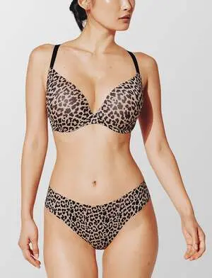 THIRDLOVE Zero Edge™ Push-up Bra - Leopard