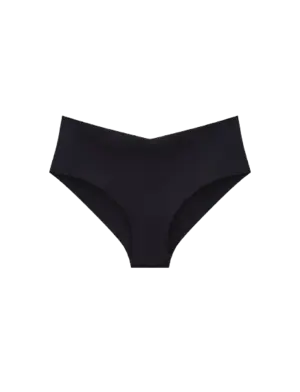 THIRDLOVE Zero Edge™ No-show Cheeky Panty - Black