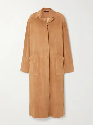 Stouls Corleone Suede Coat - Brown
