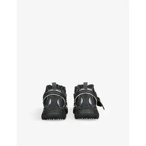 Off-White Mixed-textile Low-top Trainers - Black