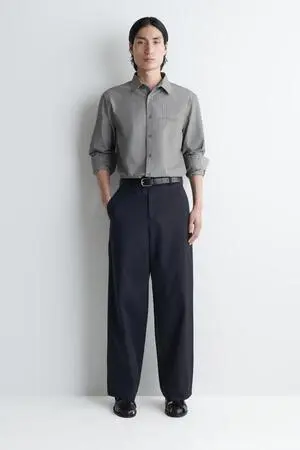 Cos Striped Cotton Shirt