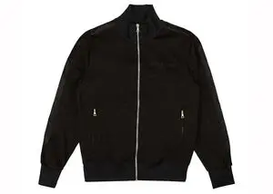 Palm Angels Tuxedo Leopard Track Jacket - Black