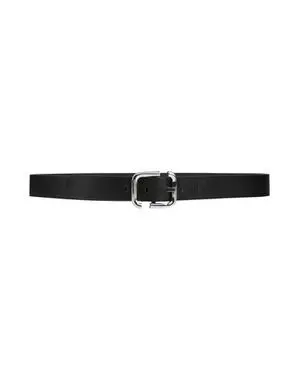 Emporio Armani Calfskin Belt - Black